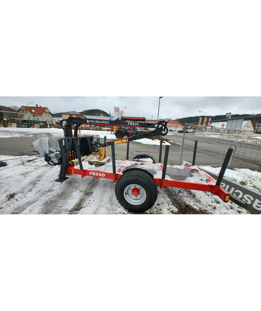 Rückewagen FTG Källefal FB25D+FB42L NEU 2023 Vollausstattung