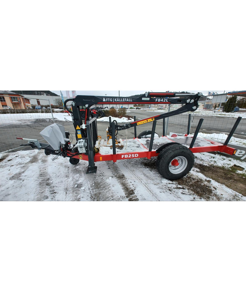 Rückewagen FTG Källefal FB25D+FB42L NEU 2023 Vollausstattung