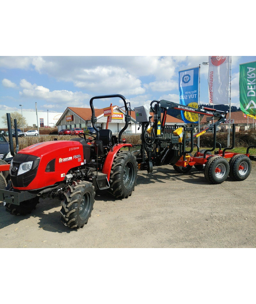 Traktor Schlepper Bulldog Branson F50Rn Stage V NEU